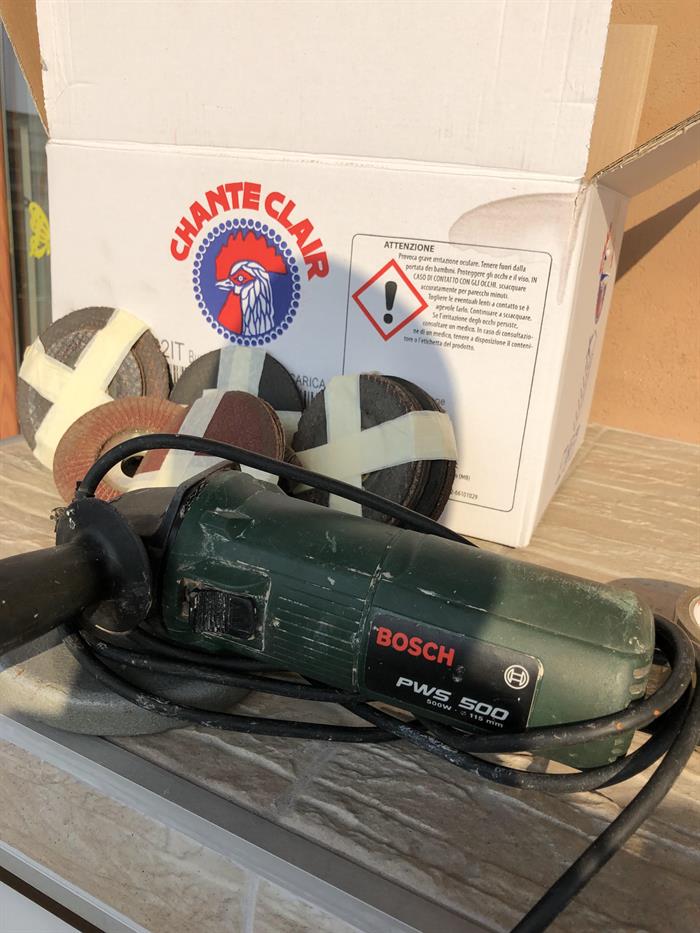 BOSCH SMERIGLIATRICE ANGOLARE 500W