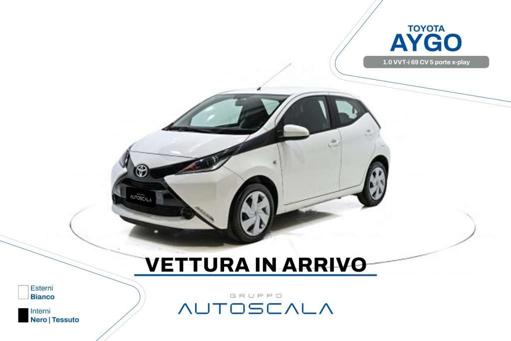 Toyota Aygo1.0 VVT-i 69 CV 5 porte x-play