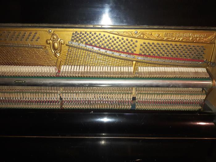 PIANOFORTE VERTICALE MARCA GEBR.BIRMAUM