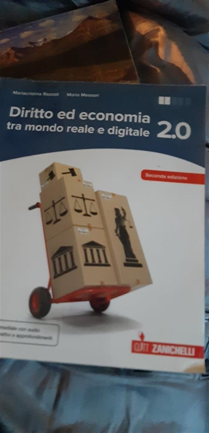 LIBRO DIRITTO E ECONOMIA.