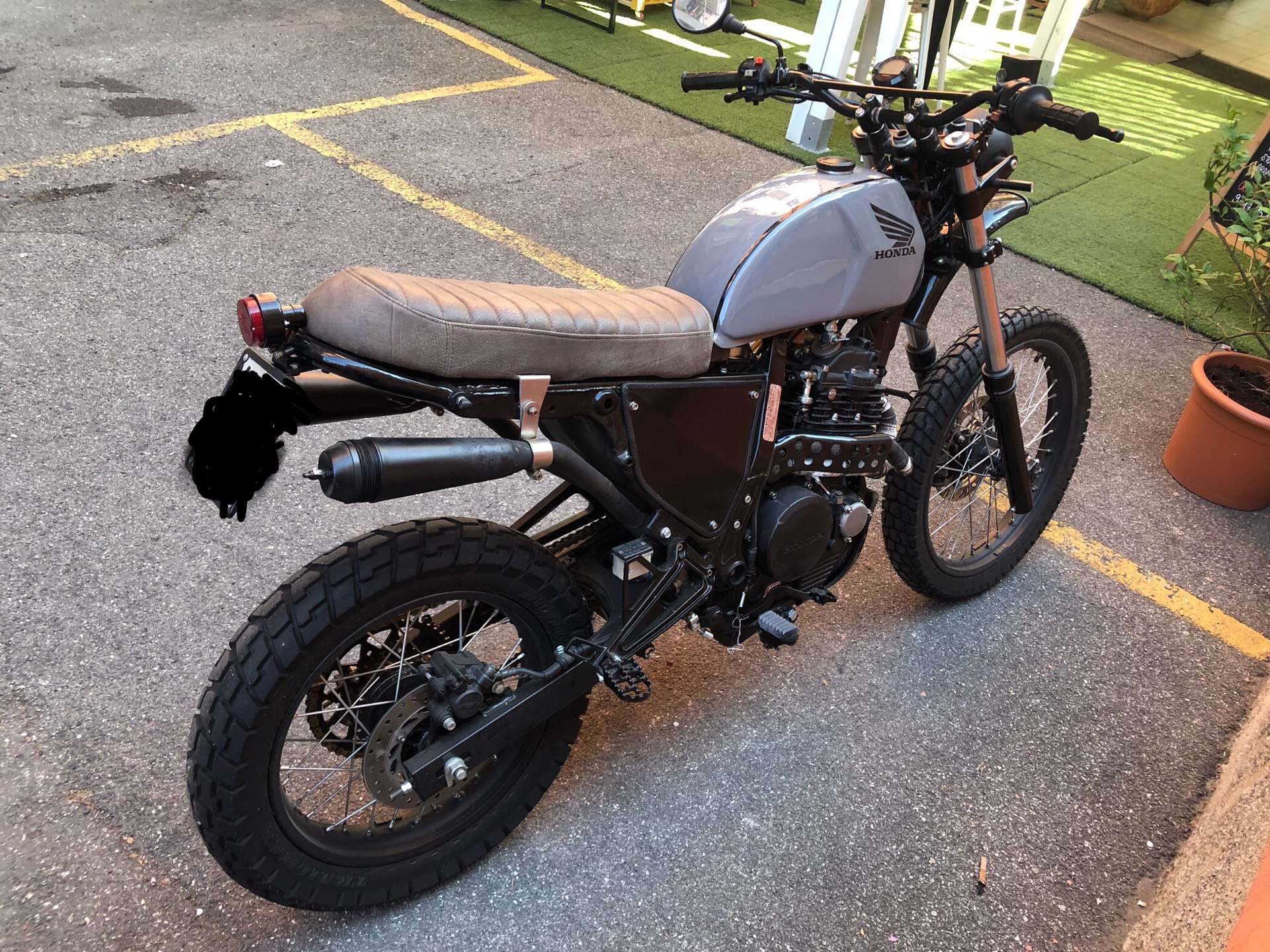 Honda NX 650scrambler cafe racer