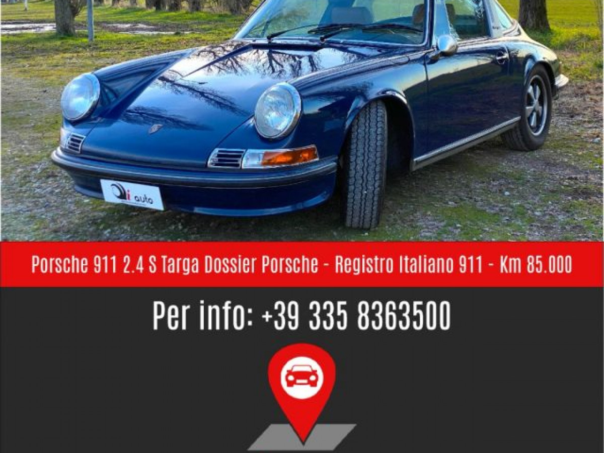 PORSCHE 911 (992) 2.4 S Targa Matching Number - Reg Ita Porsche