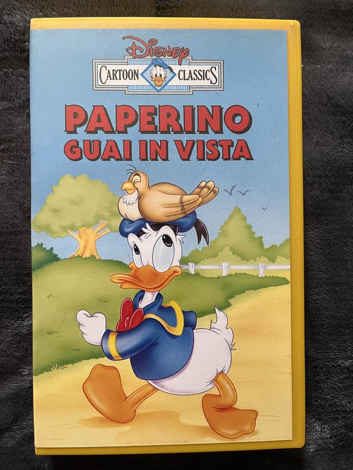 VIDEOCASSETTA VHS ORIGINALE WALT DISNEY