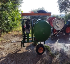 Compressore OFMA a cardano, raccolta-potatura olive