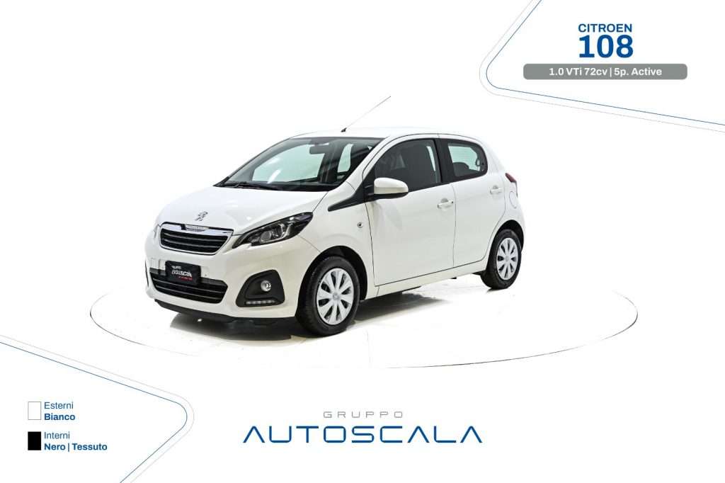 Peugeot 1081.0 VTi 72 CV 5 porte Active