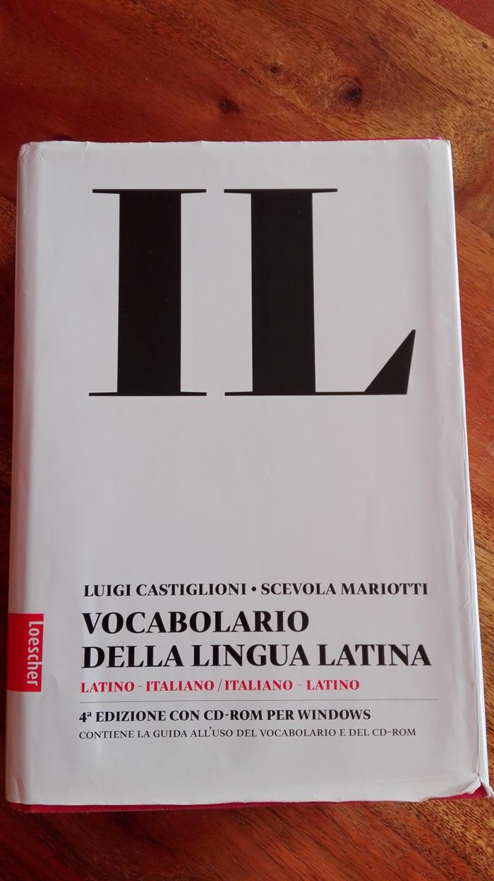 DIZIONARIO DI LATINO "IL"