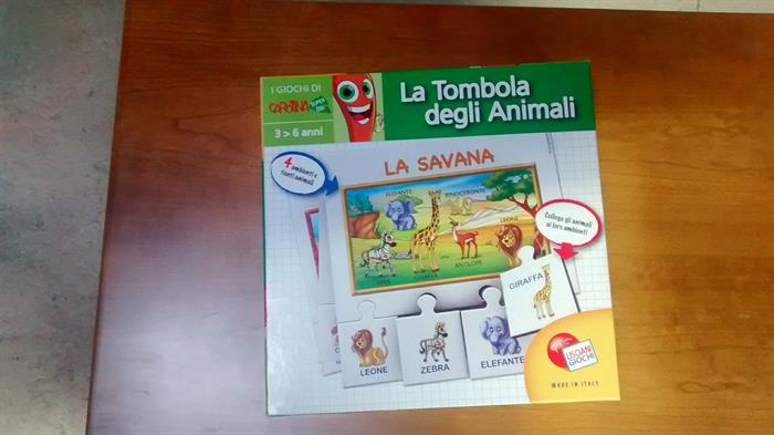 LA TOMBOLA DEGLI ANIMALI