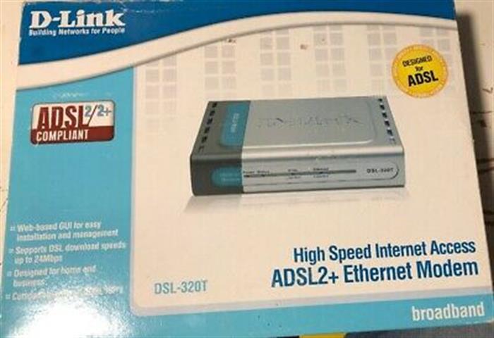 MODEM ADSL D-LINK DSL320T USATO