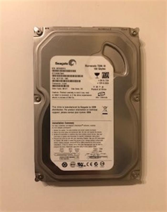 HARD DISK SATA 3,5" SEAGATE ST3160815AS 160 GB USATO (NS. RIF. 070119/005).