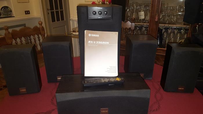 HOME THEATRE 5+1 YAMAHA RX-V396RDS AUDIO VIDEO