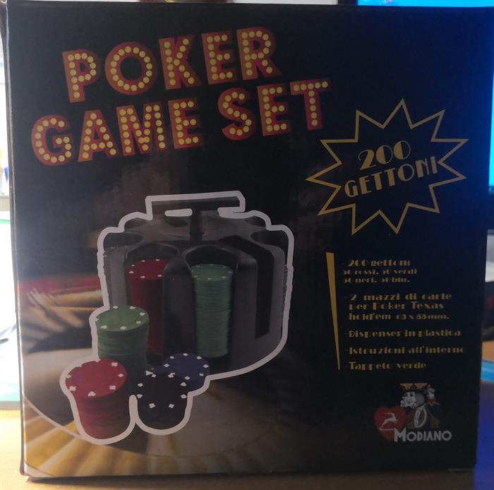 SET DA POKER ORIGINALE MODIANO TEXAS HOLDEM HOLD`EM