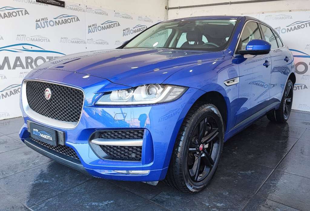 Jaguar F-Pace2.0d i4 R-Sport awd 240cv auto PELLE! RETRO! TAGLI