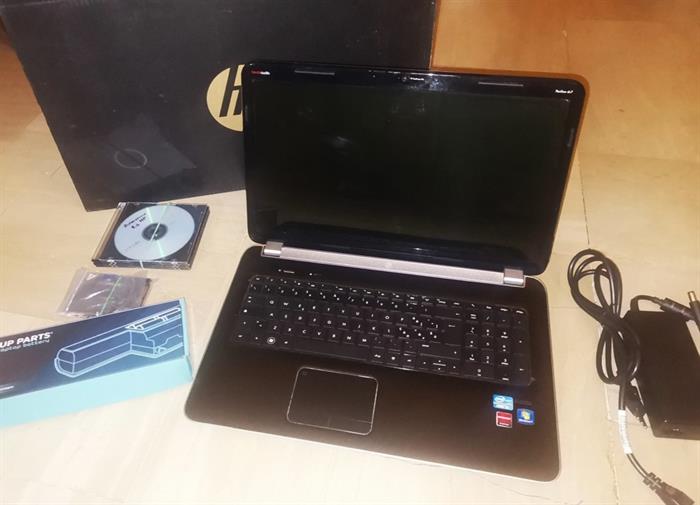 NOTEBOOK 17" HP PAVILION DV7 WIN10+OFFICE2019 PRO