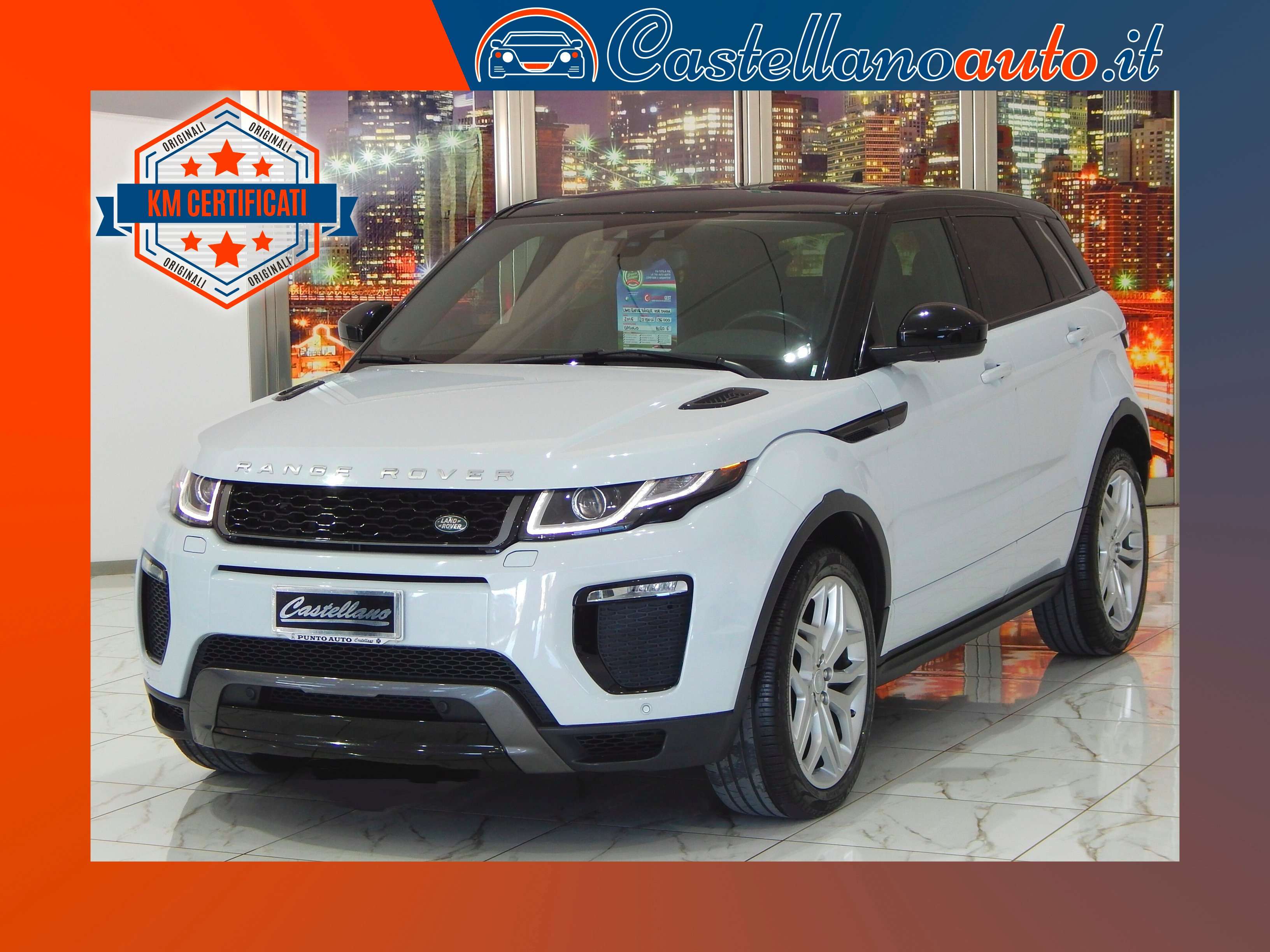 Land Rover Range Rover Evoque2.0 td4 HSE Dynamic 150cv Aut. NAVI-PELLE-PARK-LED