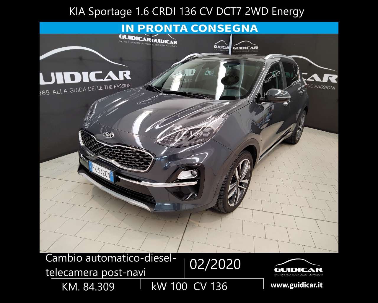 Kia SportageSportage 1.6 CRDI 136 CV DCT7 2WD Energy