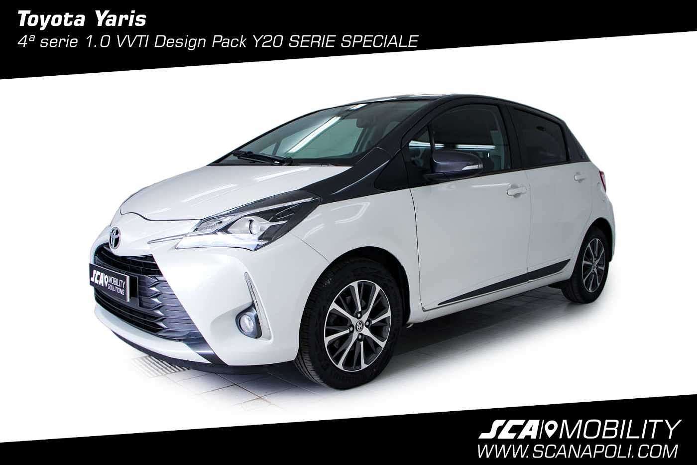 Toyota Yaris4ª serie 1.0 VVTI Design Pack Y20 SERIE SPECIALE