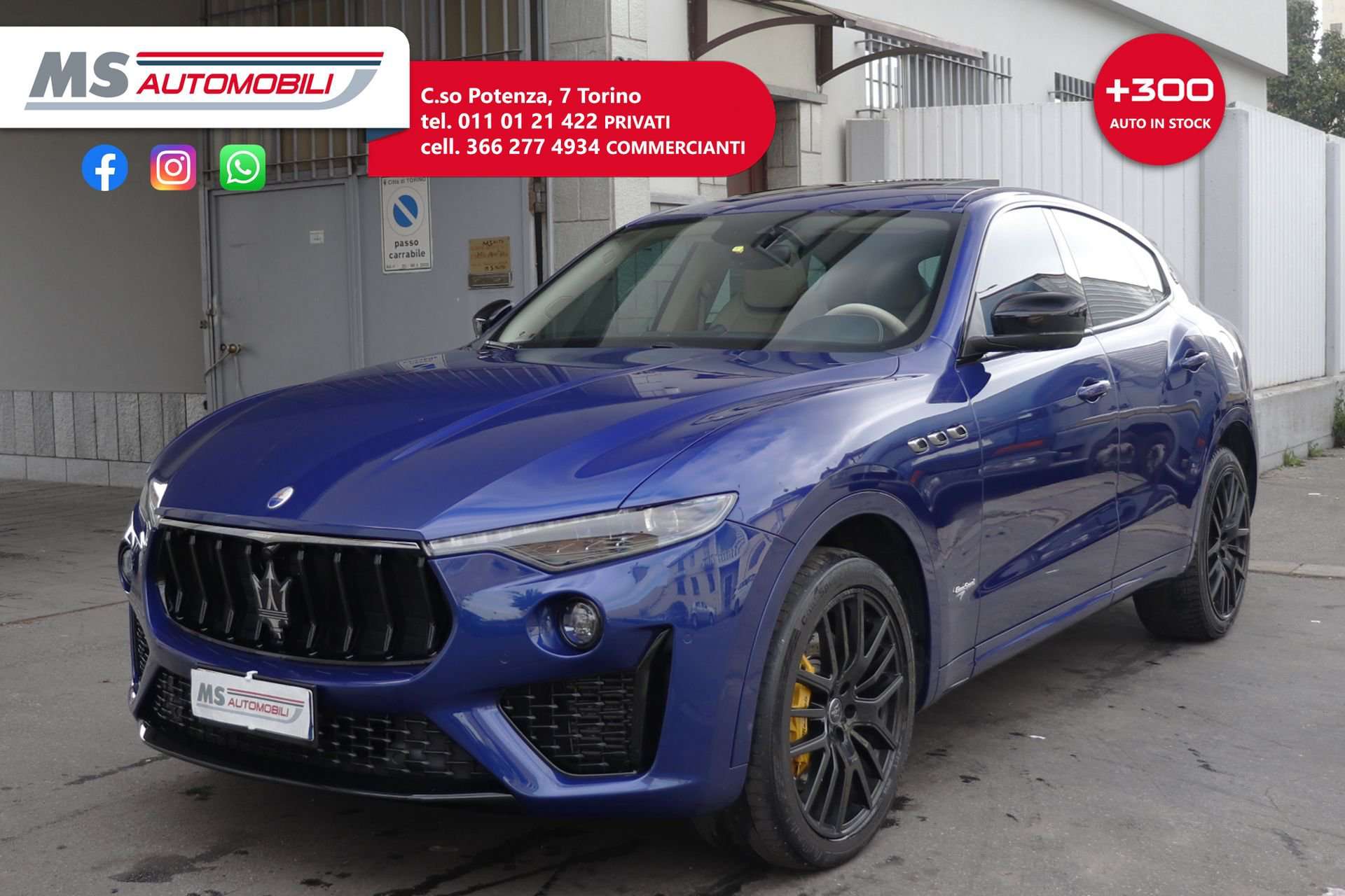 Maserati LevanteV6 Diesel 275 CV AWD Gransport Tetto Unicoproprie