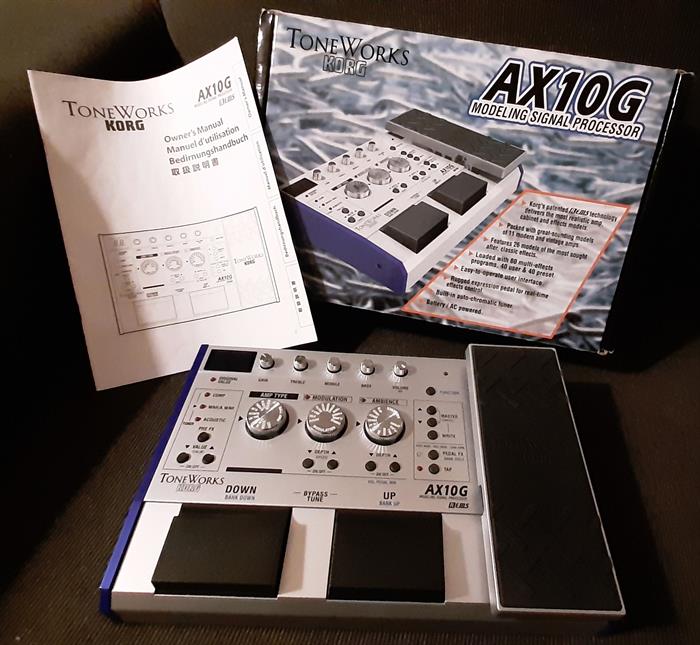 PEDALIERA KORG AX10G - PROCESSORE DI SEGNALE