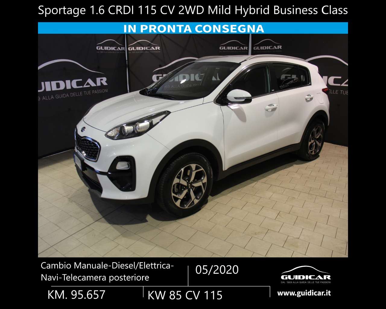 Kia SportageSportage 1.6 CRDI 115 CV 2WD Mild Hybrid Business