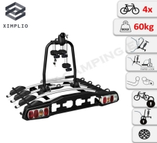 Portabici per quattro biciclette XIMPLIO VENTUS