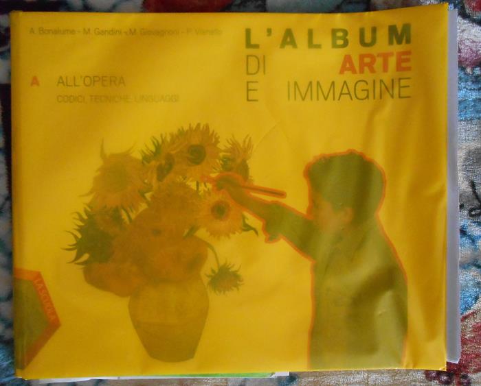 LIBRO ARTE MEDIE " L`ALBUM DI ARTE E IMMAGINE " 9788835026617