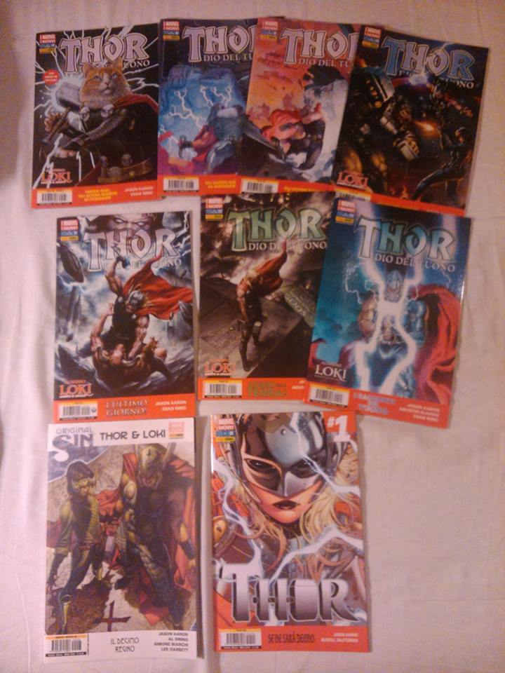 FUMETTI VARI THOR ALL NEW MARVEL NOW! EDIZIONI PANINI COMICS