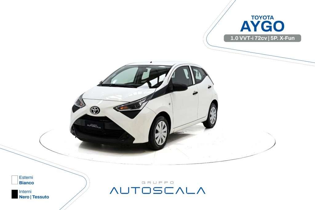 Toyota Aygo1.0 VVT-i 72 CV 5 porte X-Fun