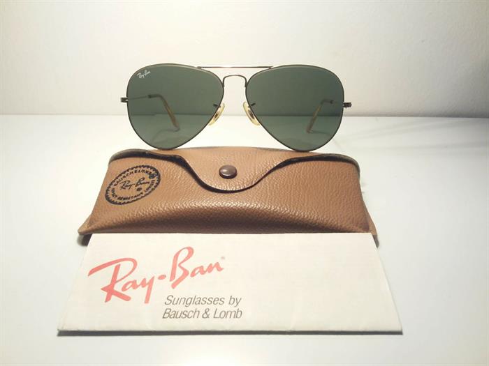 RAY-BAN VINTAGE B&L AVIATOR 58/14