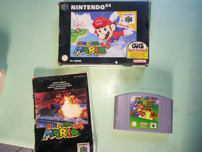 SUPER MARIO 64 NINTENDO 64 N64 PAL