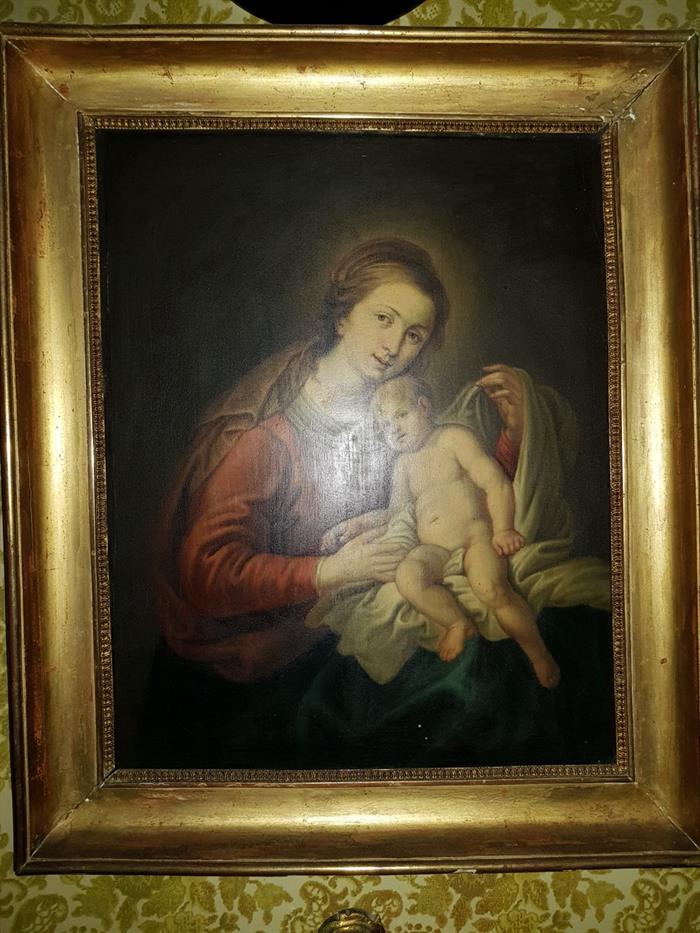 QUADRO AD OLIO DEL 1700