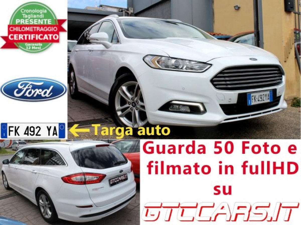 FORD Mondeo 4ª serie Mondeo 2.0 TDCi 150 CV S&S SW Titanium Business