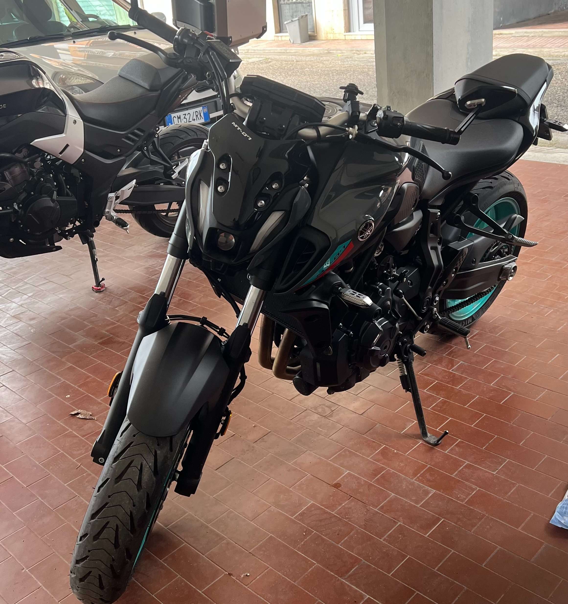 Yamaha MT-07Cyan Storm