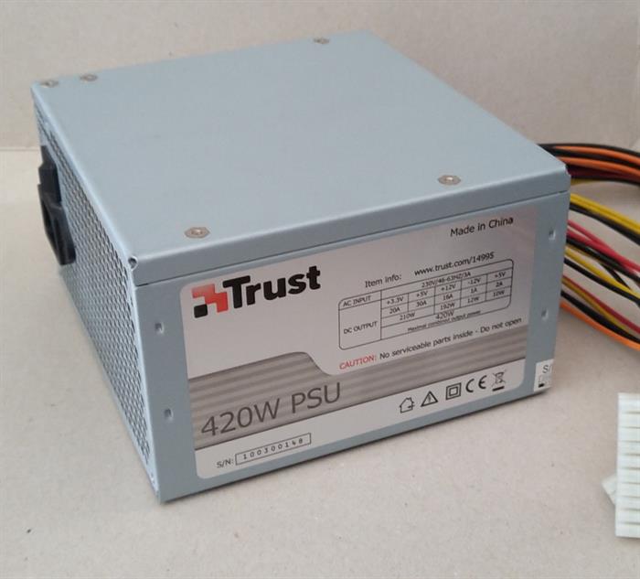 ALIMENTATORE PC FISSO TRUST 420W