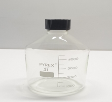 Bottiglia per reagenti in vetro Pyrex – 5 L COD: 1484