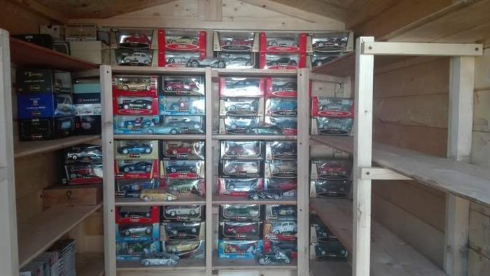 COLLEZIONE COMPLETA MODELLI BURAGO 1:18