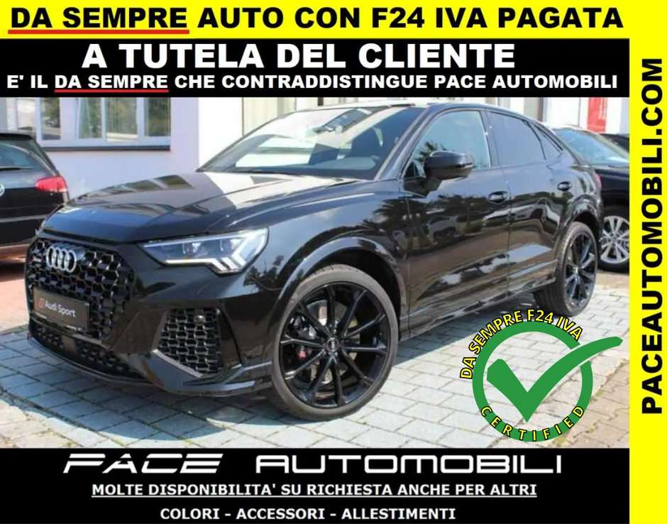 Audi RS Q3B&0 MATRIX SPORTBACK SPB TETTO PELLE PDC KAMERA