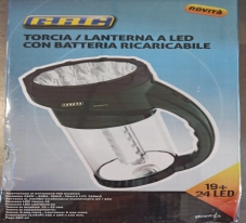  Torcia / Lanterna a led GBC con batteria ricaricabile COD: 1450