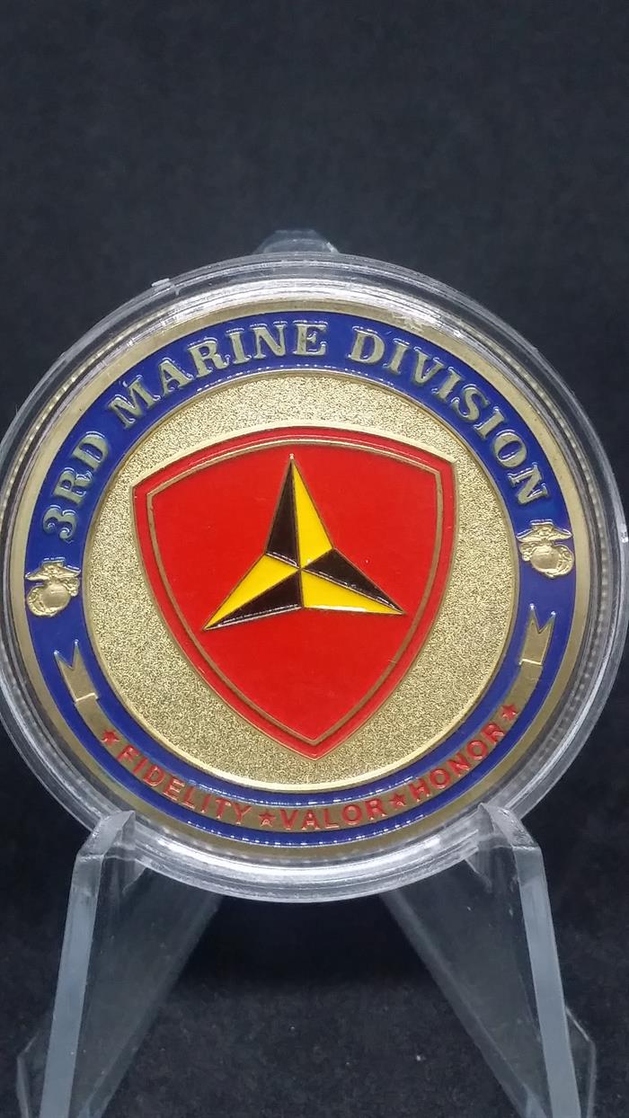 MEDAGLIA COMM. 3 DIVISIONE DEI MARINES