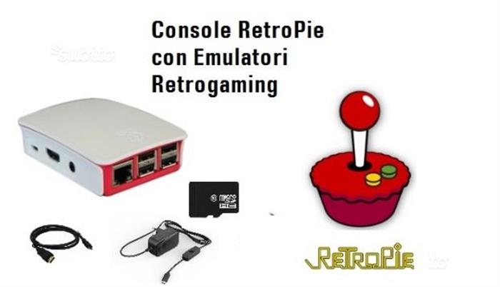 NUOVISSIMO RASPBERRY PI3B+ CON SDCARD RETROPIE RETROGAME