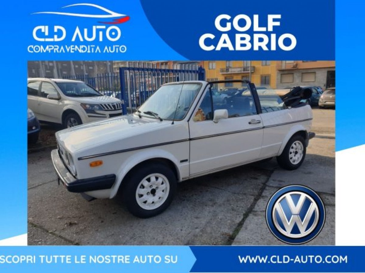 VOLKSWAGEN Golf 1ª serie Golf Cabriolet 1500 GLS