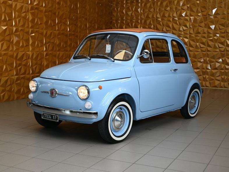 Fiat 500F110 CABRIO TOTALMENTE RESTAURATA TARGHE ORIGINALI