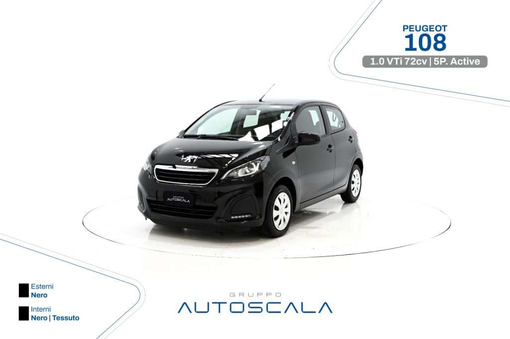 Peugeot 1081.0 VTi 72 CV 5 porte Active