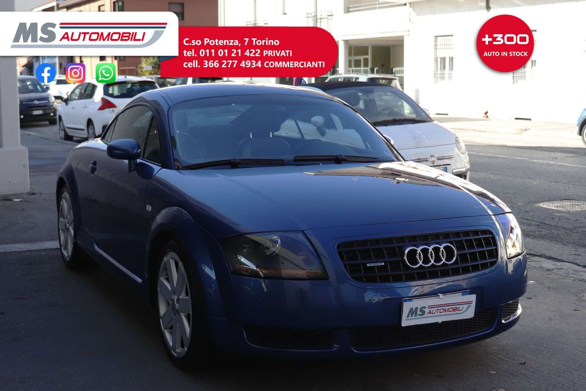 Audi TTCoupé 1.8 T 20V/190 CV Quattro 29.000km PERFETTA