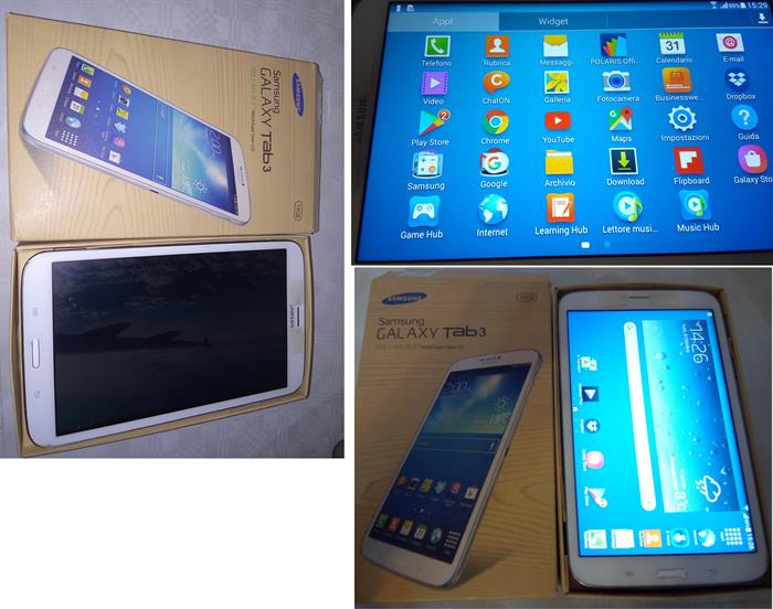 SAMSUNG TABLET TAB 3 - 8” 3G WI-FI