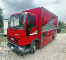 Eurocargo iveco 7514 paninoteca auto negozio