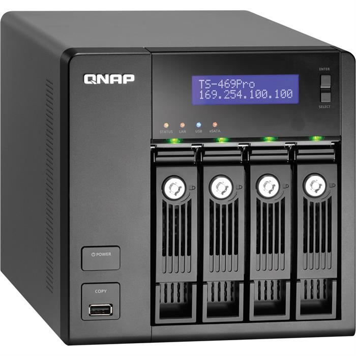 NAS QNAP TS-469 PRO 4 BAYS SENZA DISCHI