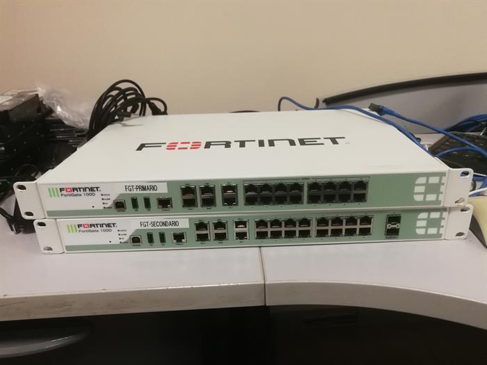 DUE FORTINET FG-1000 F