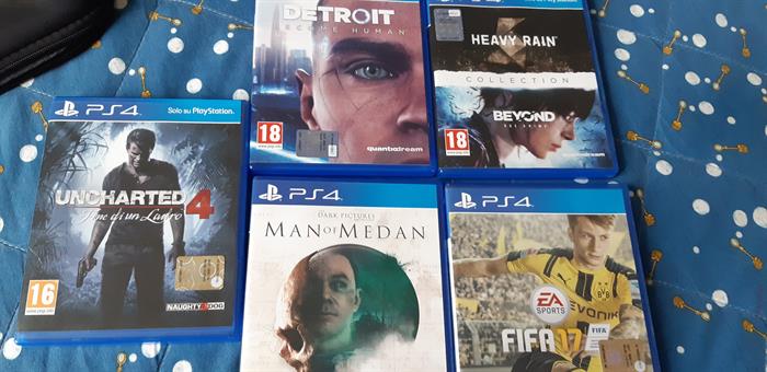 5 GIOCHI PER PS4