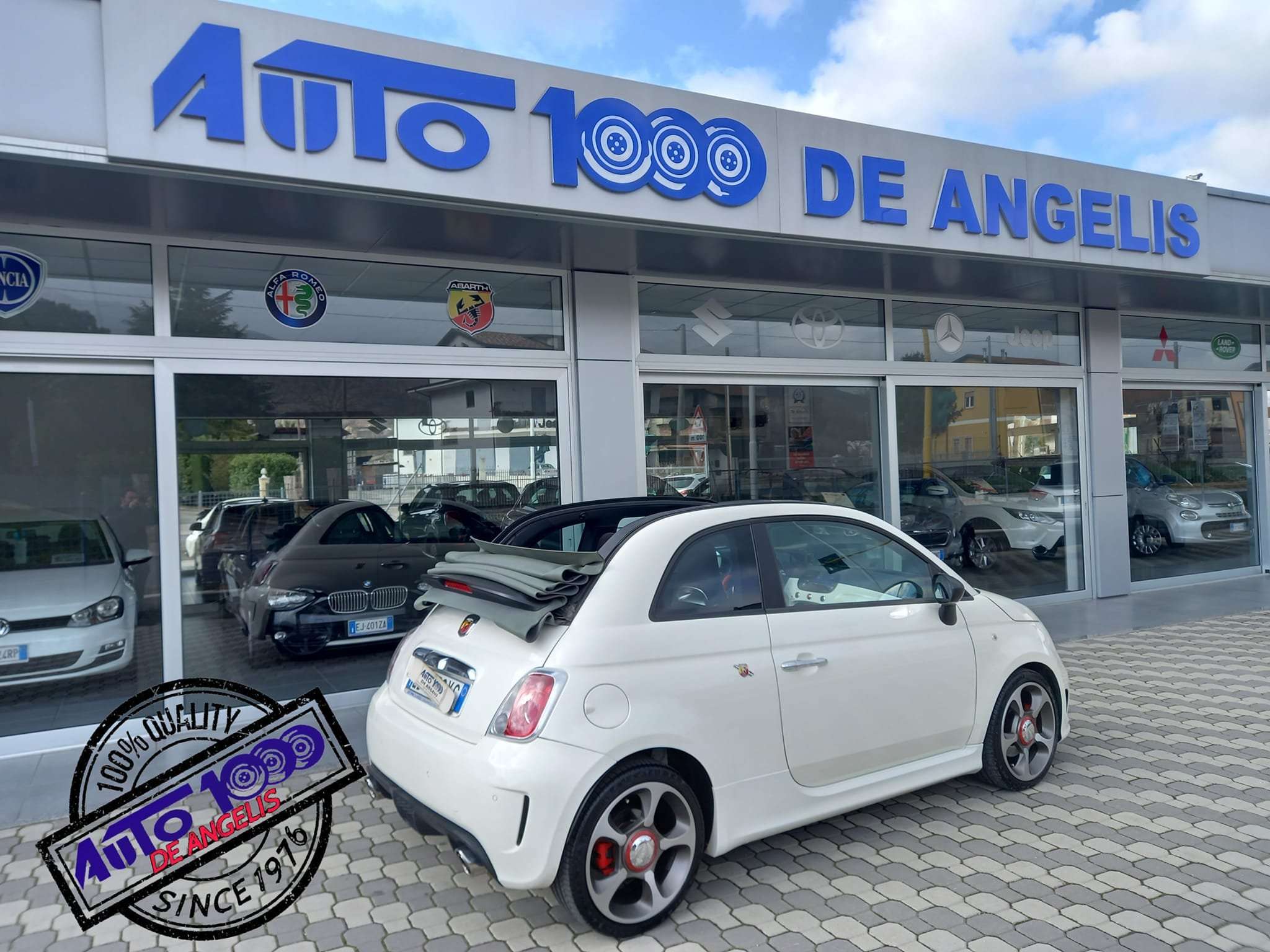 Abarth 500CCABRIO *** CAMBIO MTA F1 *** TENUTA DA AMATORE