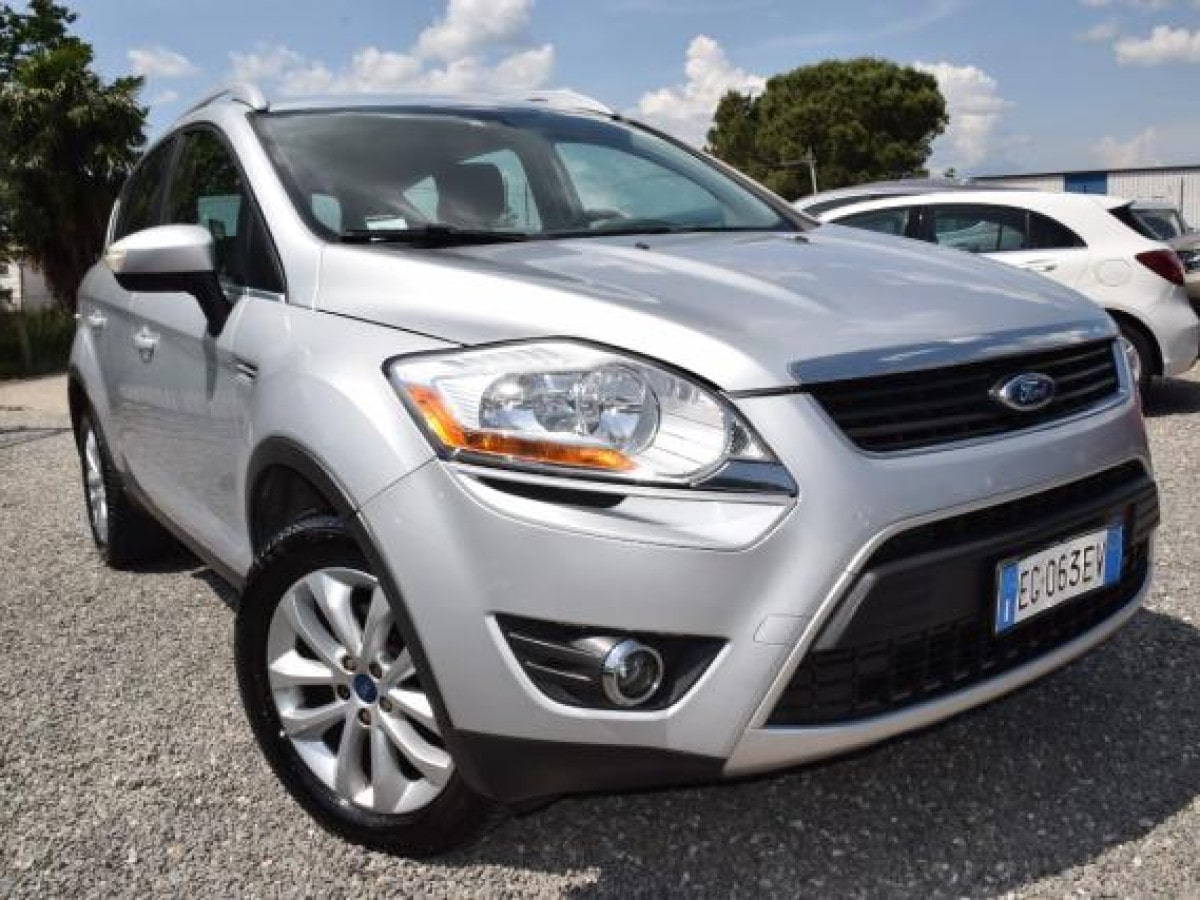 FORD Kuga 2ª serie FORD Kuga 4x4 2.0 TDCi 163CV 6m 4WD Titanium DPF - BIZONA - SENSORI - CRUISE - CERCHI - PELLE